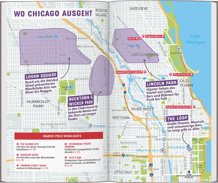 MairDumont MP Chicago u.die GroÃen Seen - kaufen bei Galaxus