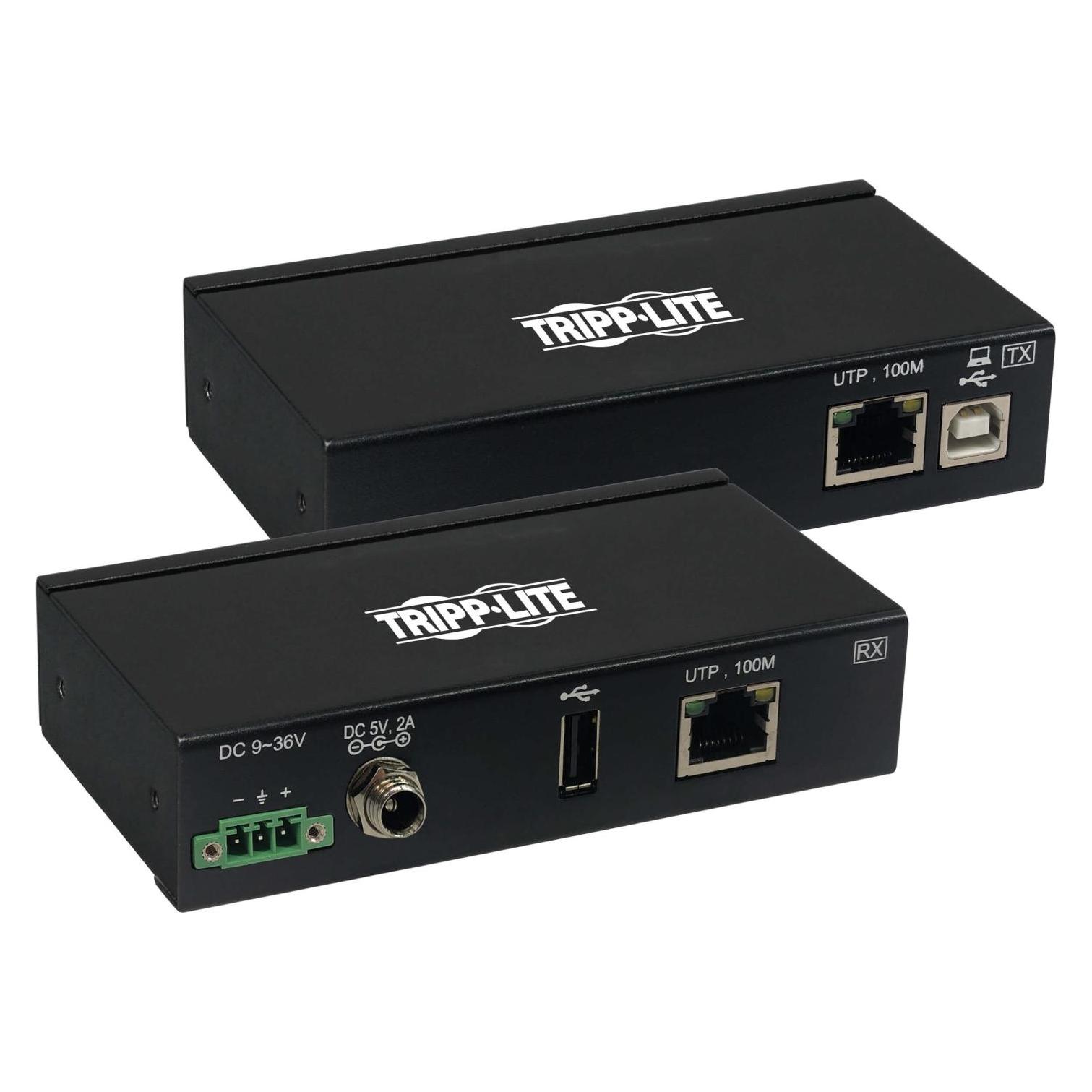 Eaton 1-Port Industrial USB over Cat6 Extender ESD Protection PoC USB 2 ...