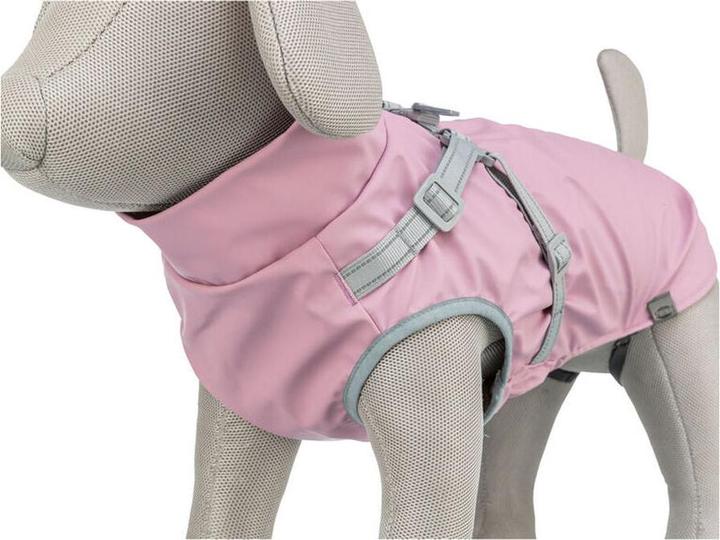 Trixie Pontis Rain coat with harness, S: 40 cm, pink - Galaxus