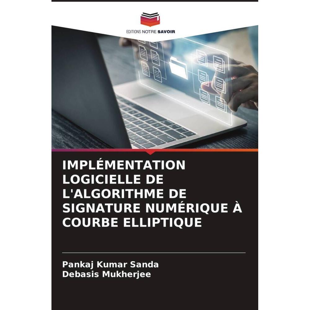 Editions Notre Savoir Implémentation Logicielle De L'Algorithme De ...