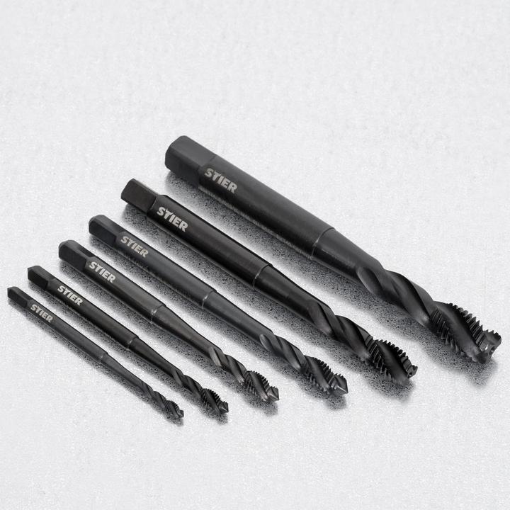 Stier Maschinengewindebohrer M8 Vaporisiert DIN 371 Form C/RSP35° HSSE ...