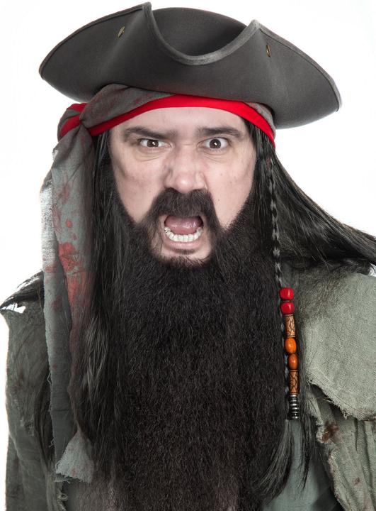 Maskworld Zombie Pirat Perücke - Kostüm Perücke für Fasching - Galaxus