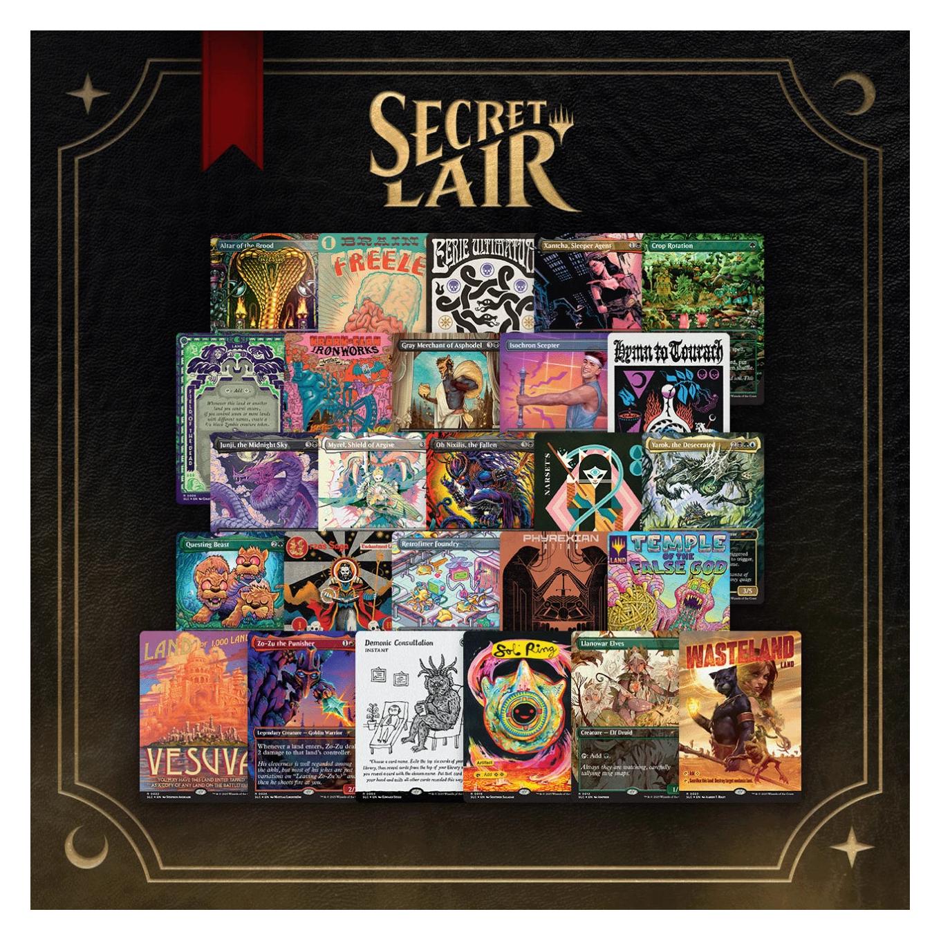 Wizards of the Coast Magic: The Gathering - Secret Lair - Countdown Kit ...