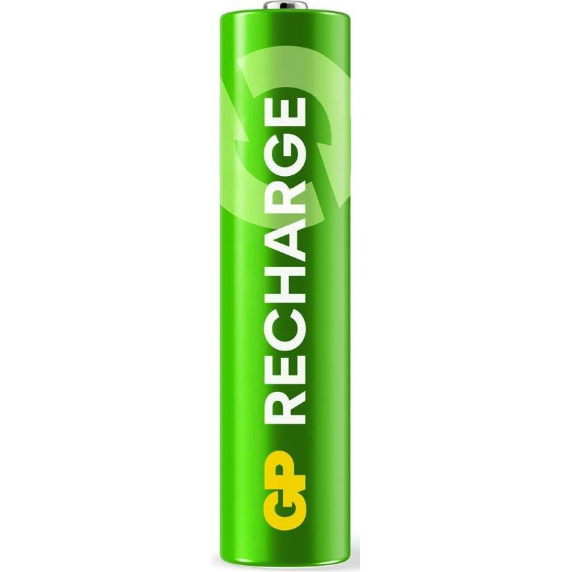 GP Batteries GP - Recharge Rechargeable Battery, Size AAA, 650 mAh, 4-pack