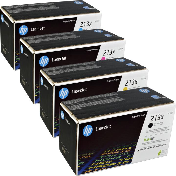 HP 4 Toner W2130X-W2133X 213X Multipack K C M Y 4-farbig - Digitec
