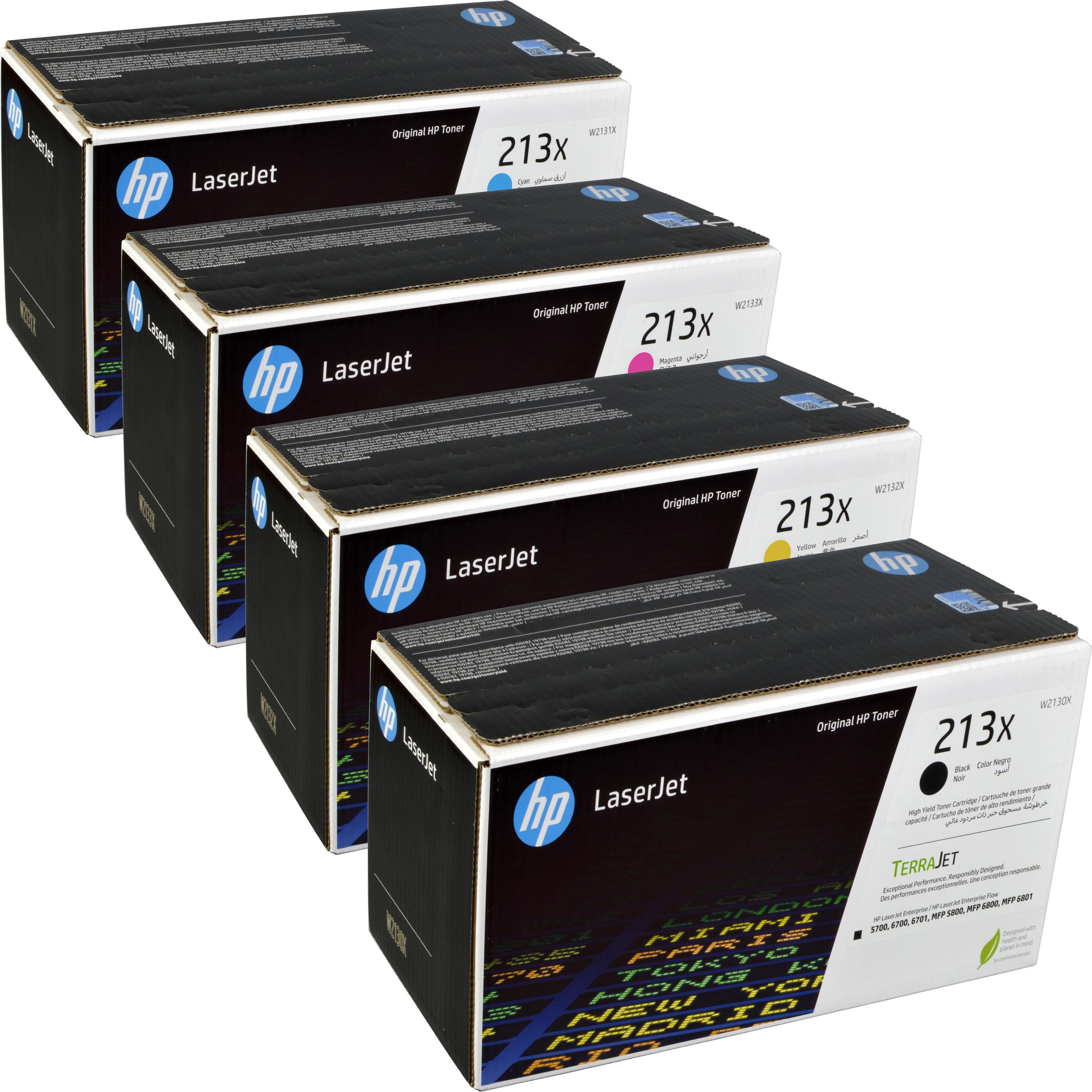 HP 4 Toner W2130X-W2133X 213X Multipack K C M Y 4-farbig - Digitec
