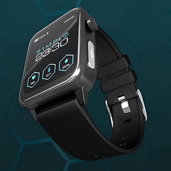 S1mplo Quadrant Smartwatch zur Überwachung von Gesundheits- und ...