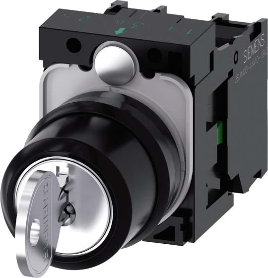 Siemens Key Switch switch 22mm lock SB30 I-O-II - kaufen bei Digitec