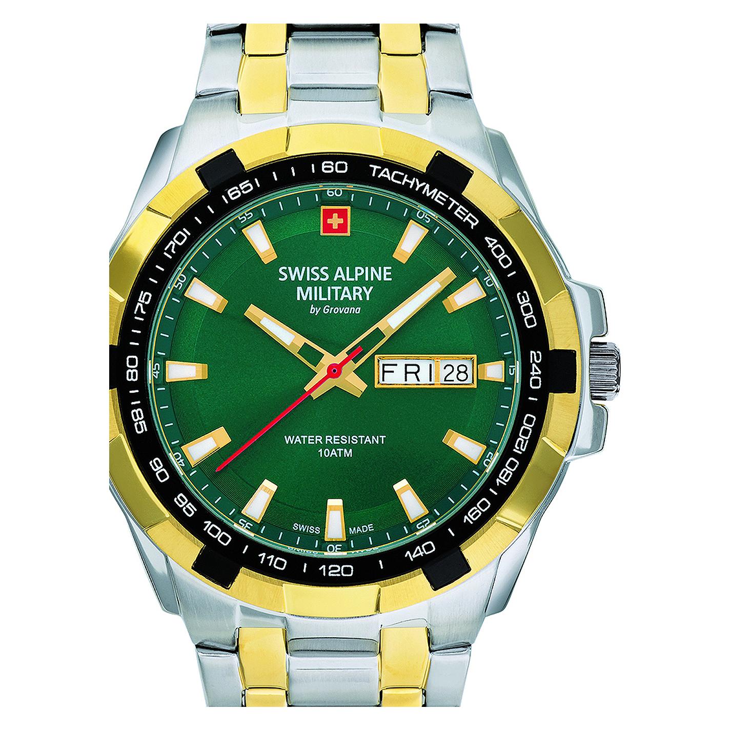 Swiss Alpine Military 7043.1144 Day-Date 42mm 10ATM - buy at Digitec ...