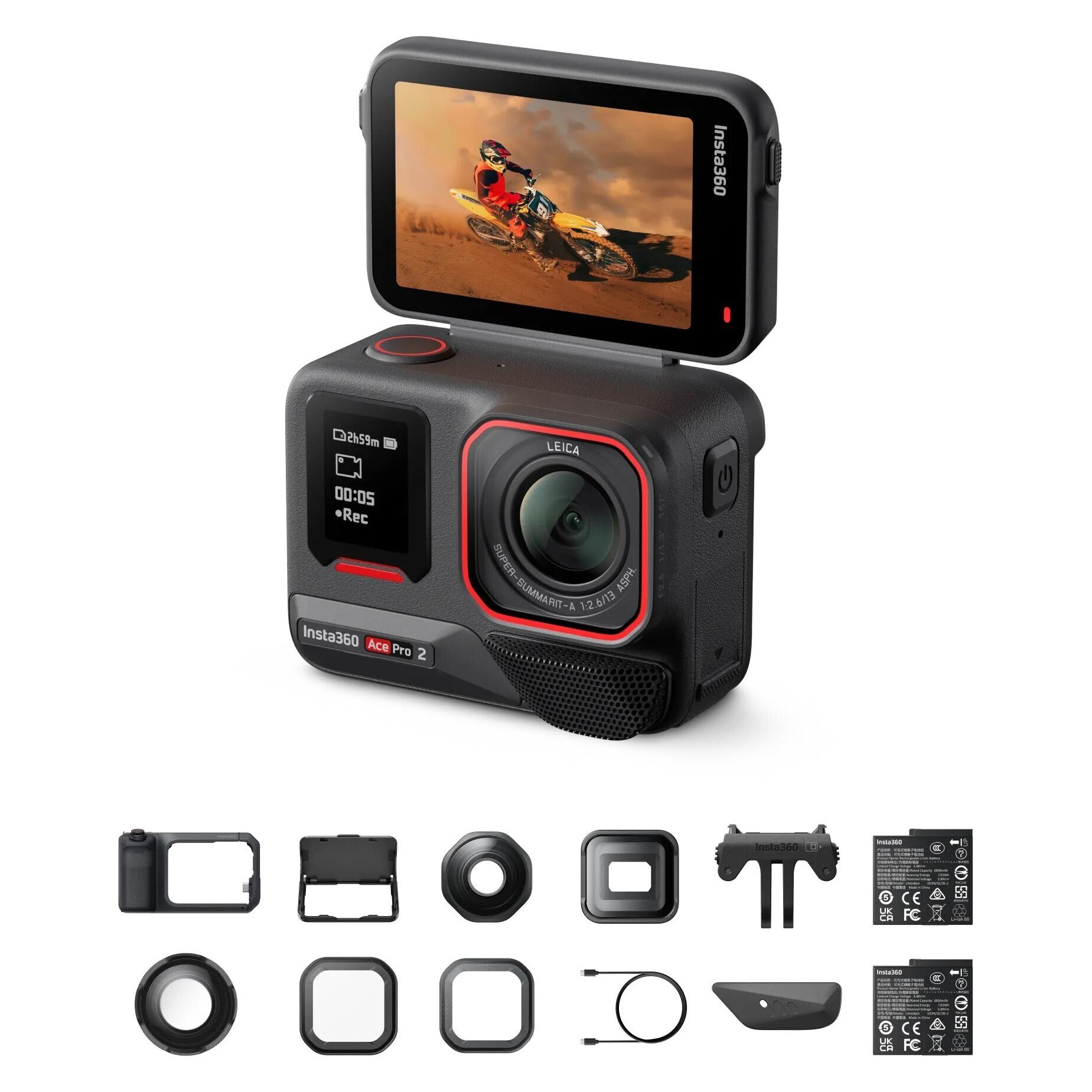 Insta360 Ace Pro 2 Ultimate Videography Bundle Action Camera - Galaxus