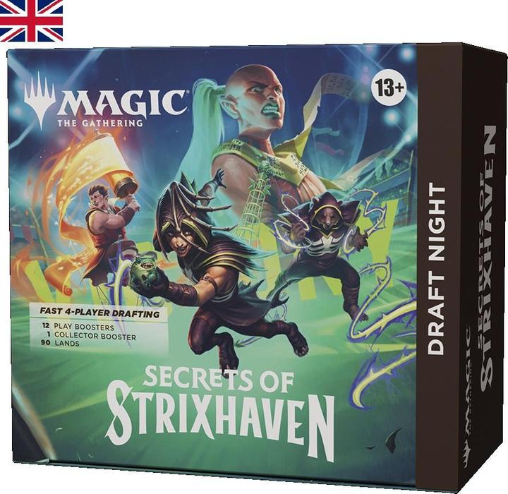 Wizards of the Coast Magic the Gathering Secrets of Strixhaven Draft ...