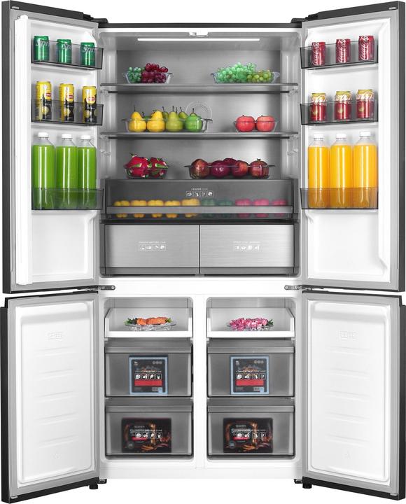 Trisa Food Center encastrable 505 L, Inox noir (505 l) - Galaxus