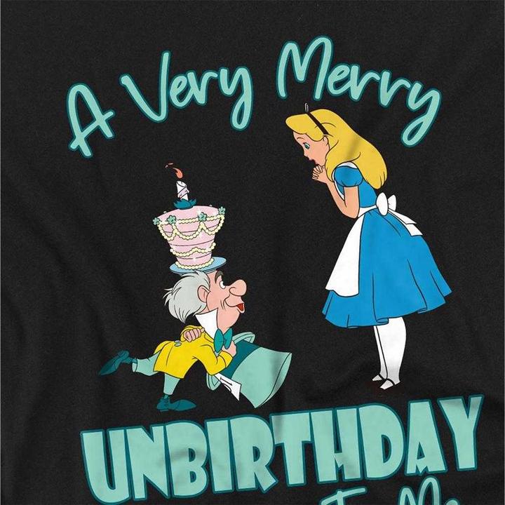 Alice In Wonderland Very Merry Unbirthday To Me Sweatshirt (140, 146 ...