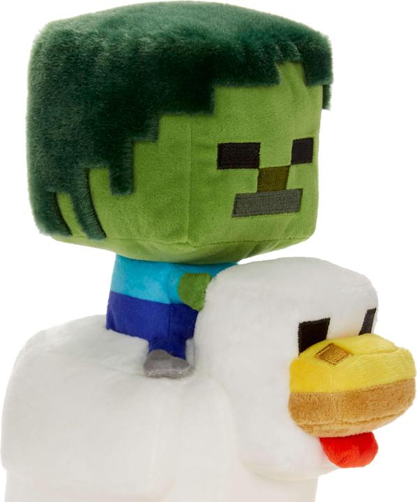 Mattel Minecraft Deluxe Plush - Chicken Jockey - kaufen bei Galaxus