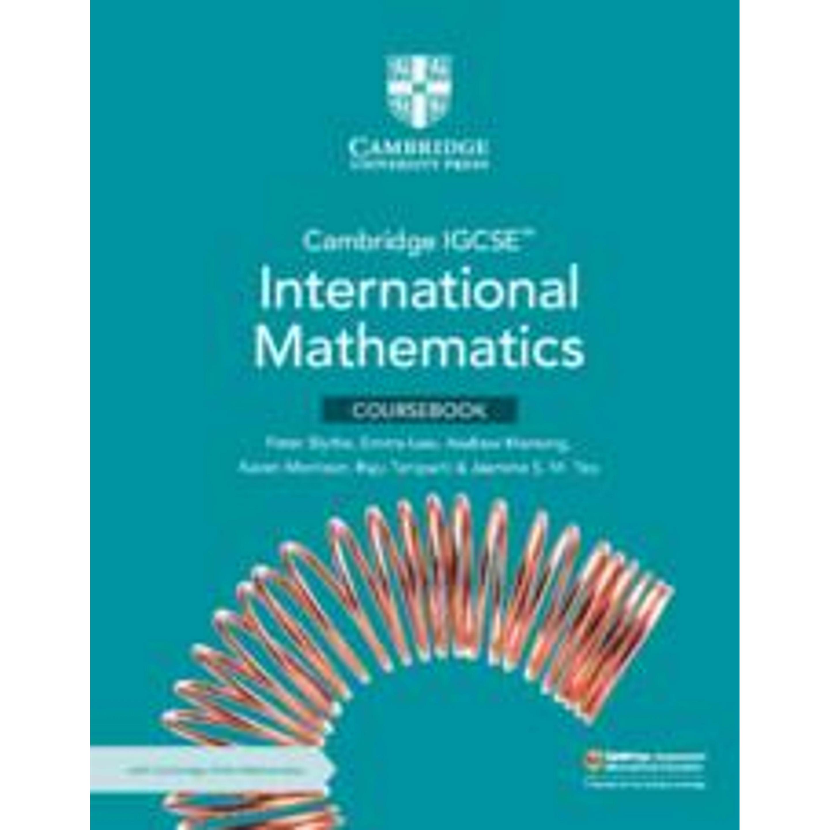 Cambridge UP Cambridge IGCSE International Mathematics Coursebook with ...