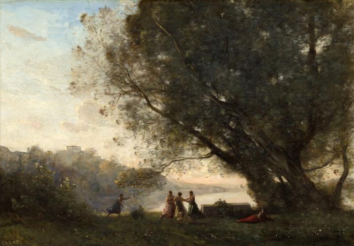Grafika Kids Jean-Baptiste-Camille Corot: Dance under the Trees at the ...