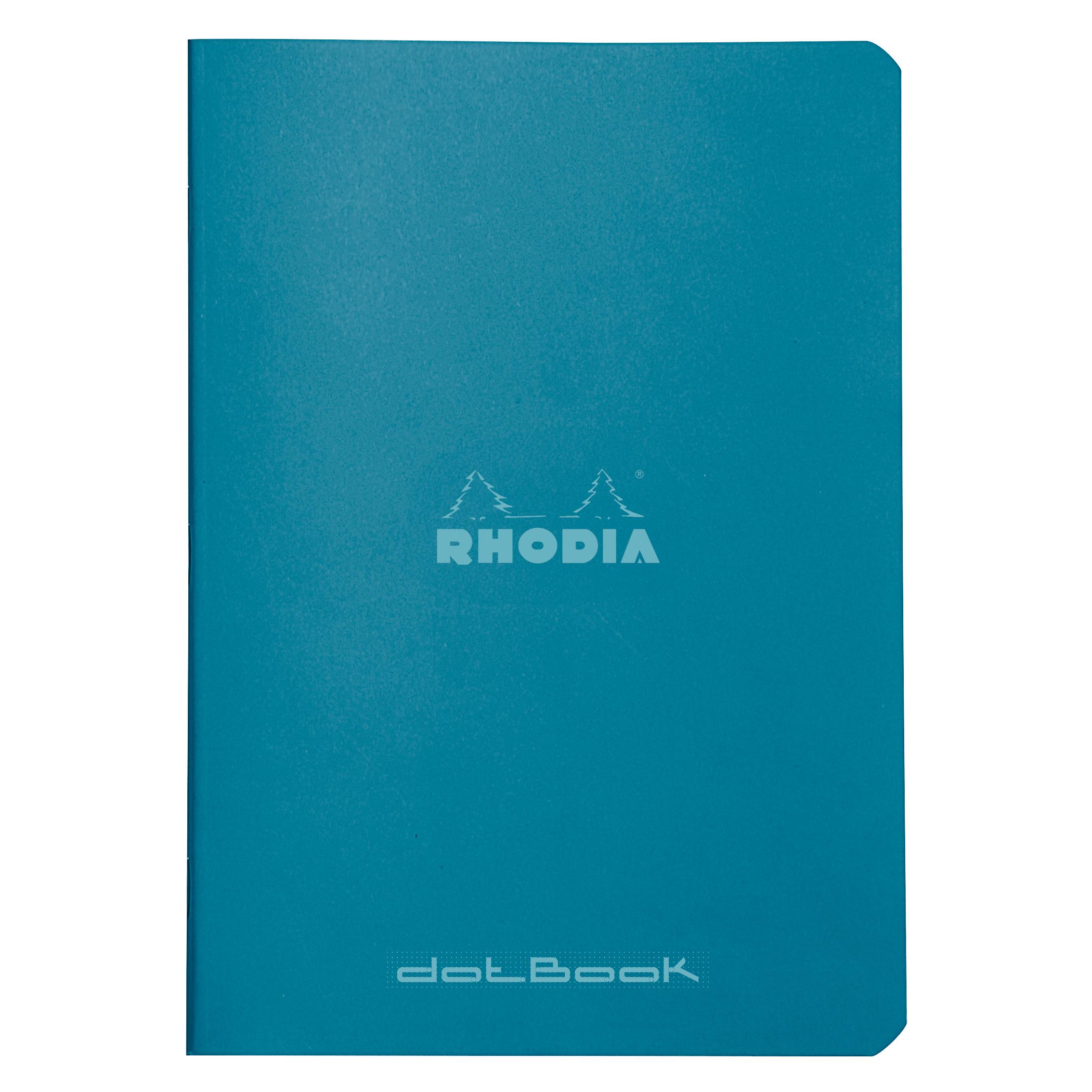 Rhodia Notizheft geheftet, COULEURS A5 dot/punktkariert, 48 Blatt 80g ...