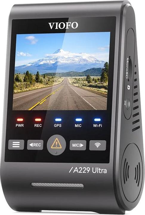 Viofo A229 Ultra 3CH (Front + Interior + Rear camera + GPS + CPL) - Digitec