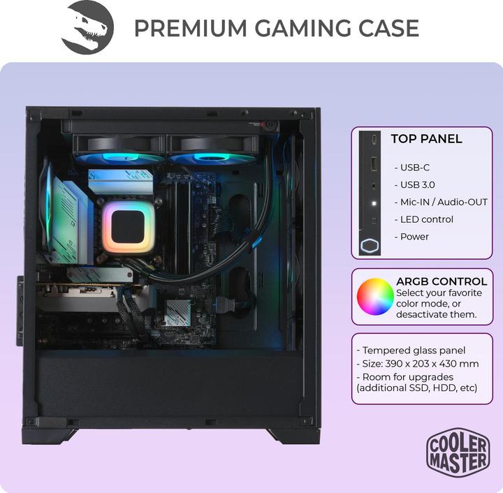 Sedatech Expert Gaming PC - UCCJ152I1I1HF (1000 GB, 16 GB, AMD Ryzen 9 ...