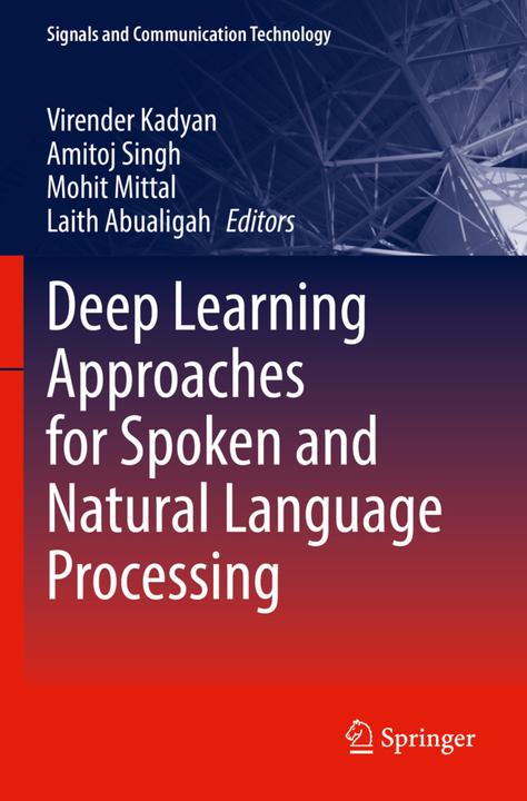 Zubehör für Deep Learning Approaches for Spoken and Natural Language ...