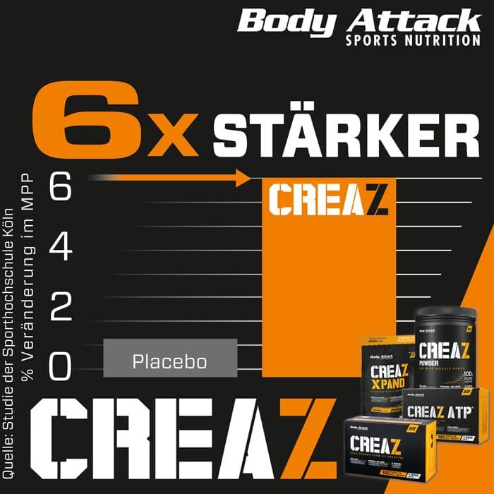 Body Attack CREAZ Powder (500g Dose) - kaufen bei Galaxus