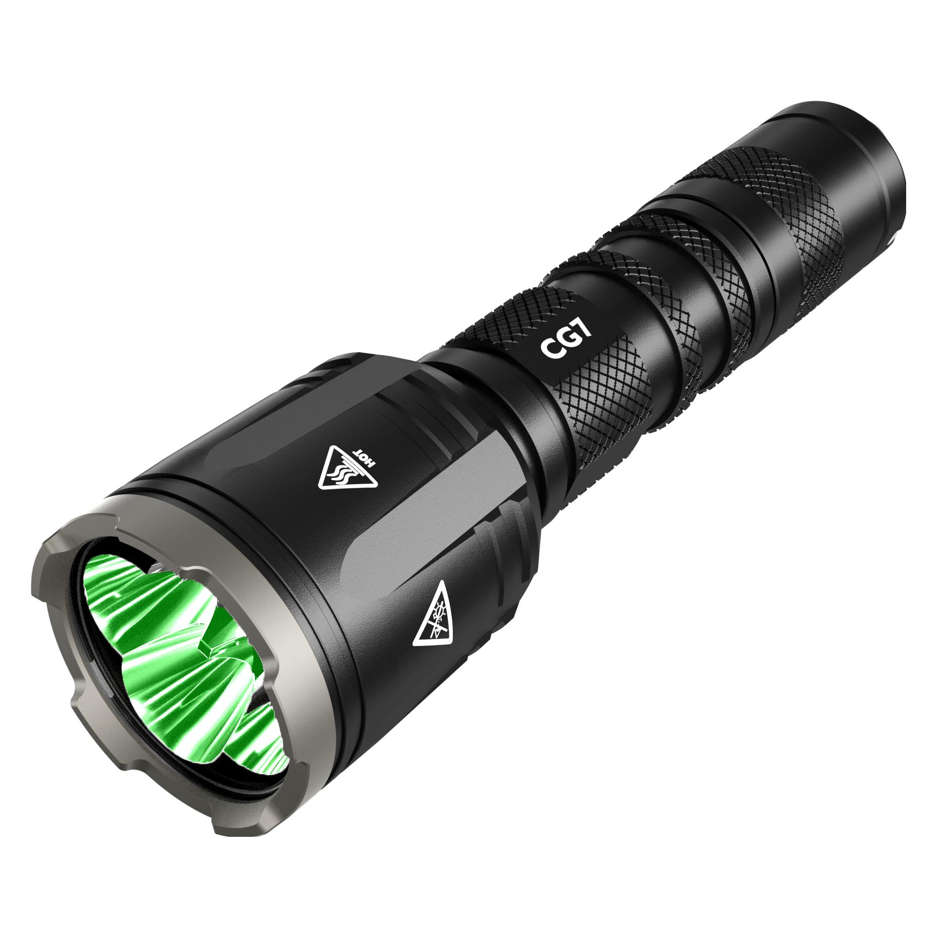 Nitecore Chameleon CG7 - 2500 Lumen Weisslicht, 540 Lumen grünes Licht ...