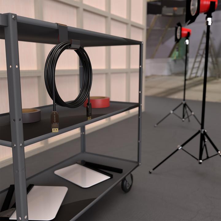 Aisens CABLE DISPLAYPORT 1.4 AOC 20M NEGRO - Kabel - Digital/Display ...