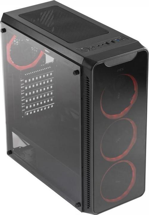 M & M's PC Gaming Case Armour V700 Black - buy at Galaxus