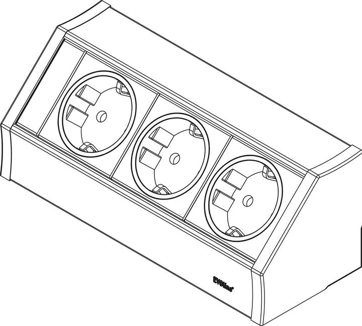 Schulte ELEKTROTECHNIK EVOLINE® V-DOCK CUISINE (159360001300) - Galaxus