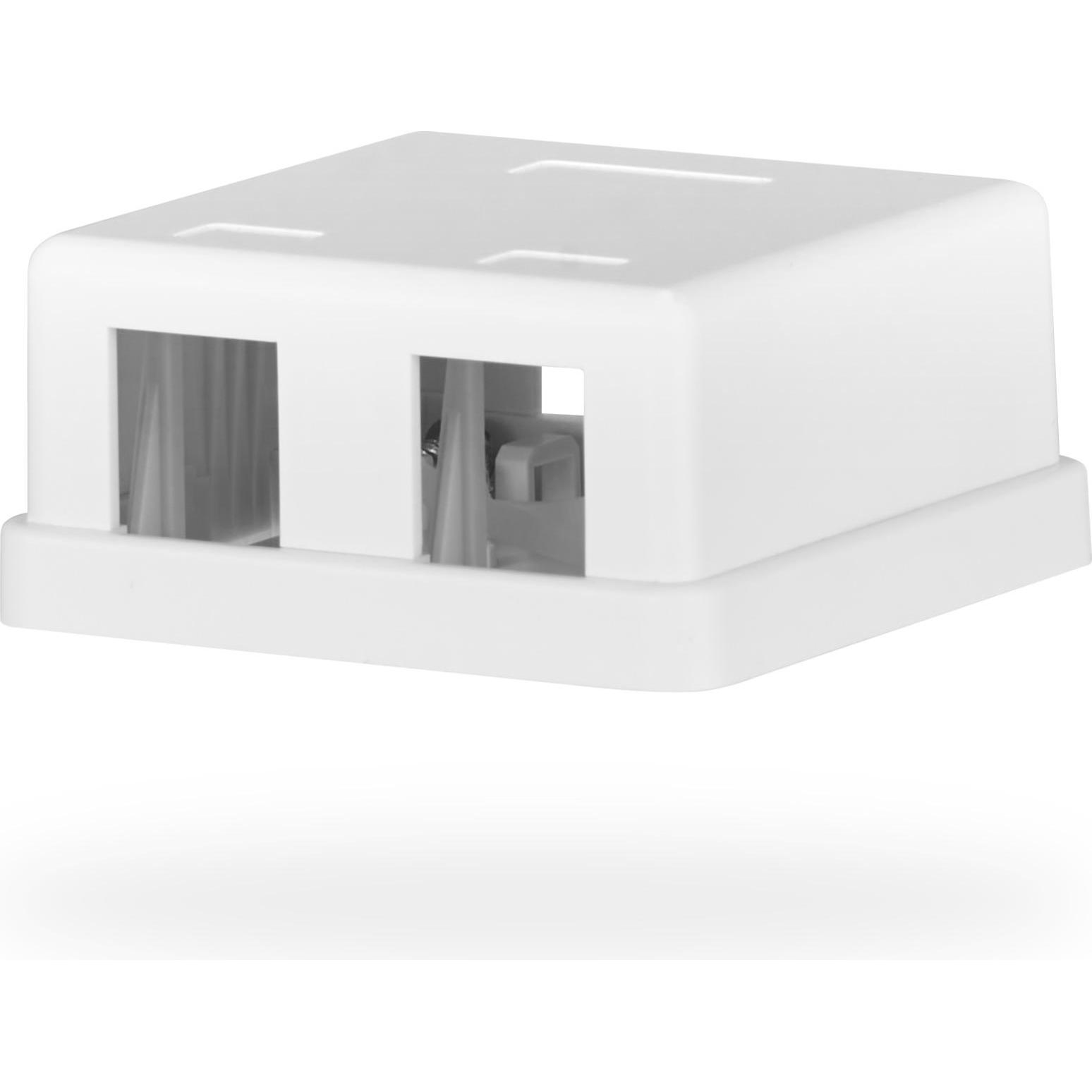 M-Cab Keystone Box 2port Surf-Mounted - buy at Galaxus