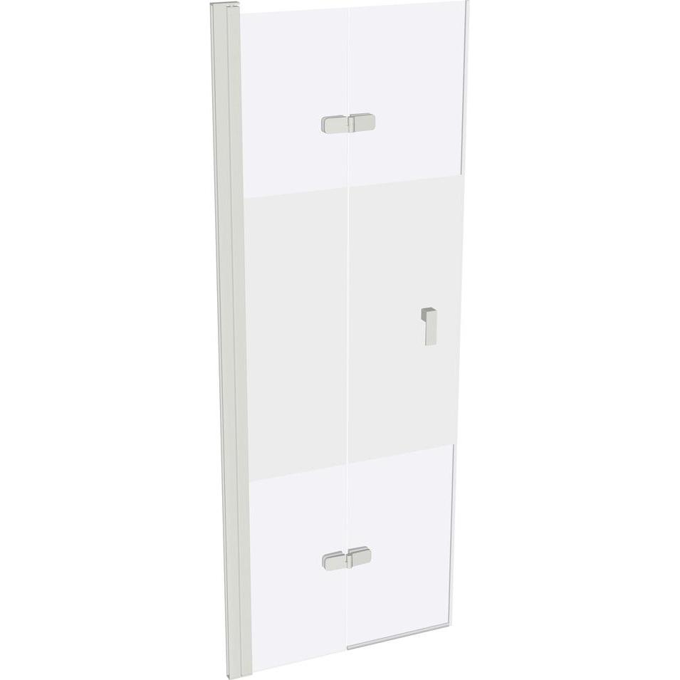 Hüppe Design pure folding door, left-hand fixing, width 750mm, height ...