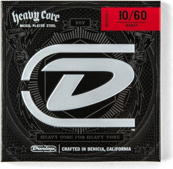 Dunlop Heavy Core 10-60 Electric Guitar Strings - kaufen bei Galaxus ...