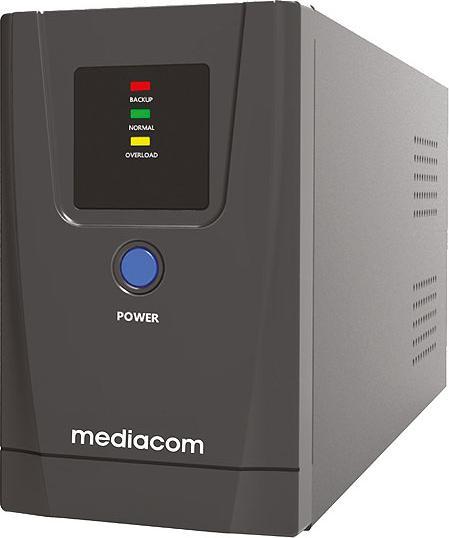 Mediacom Xpower 650 A interaktive Leitung 650 VA 390 W 2 Steckdose(n ...