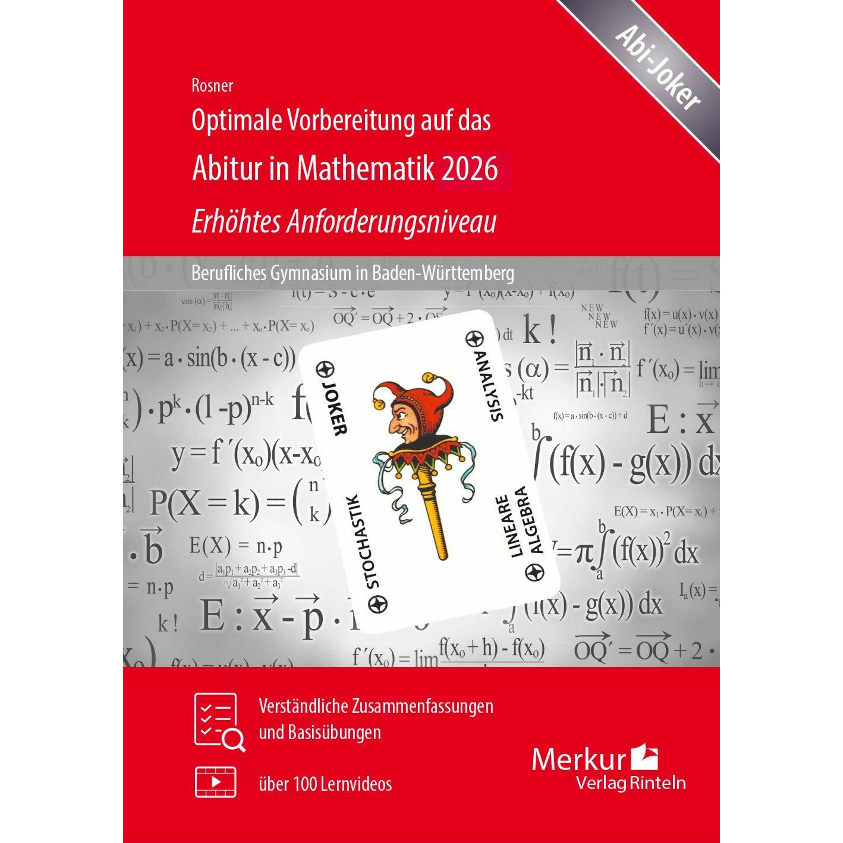 Merkur Optimale Vorbereitung auf das Abitur in Mathematik 2026 ...