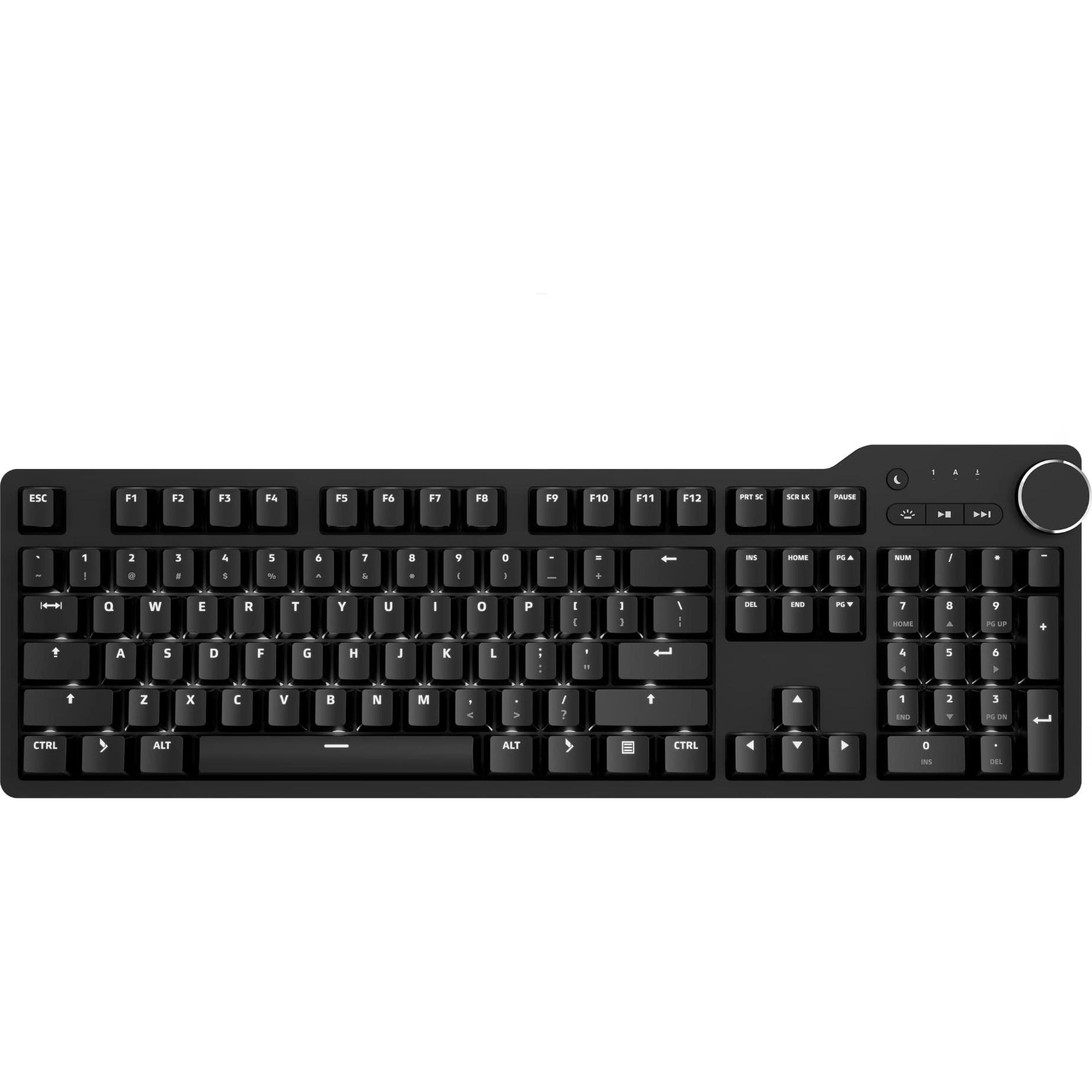 Das Keyboard 6 Professional, US-Layout (ISO), MX-Blue - schwarz - Digitec