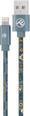 Tellur Graffiti USB to Lightning cable 3A 1m Blue - kaufen bei Digitec
