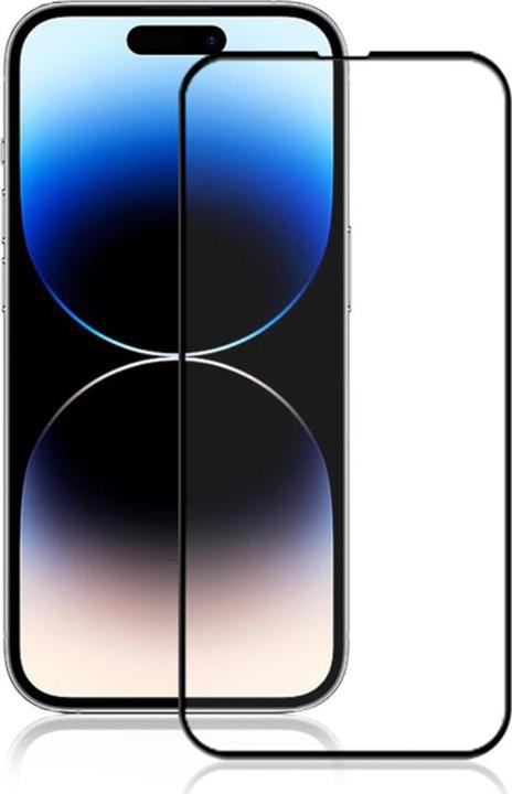 Amorus iPhone 15 Pro Premium Bulletproof Glass Screen Protector Full ...