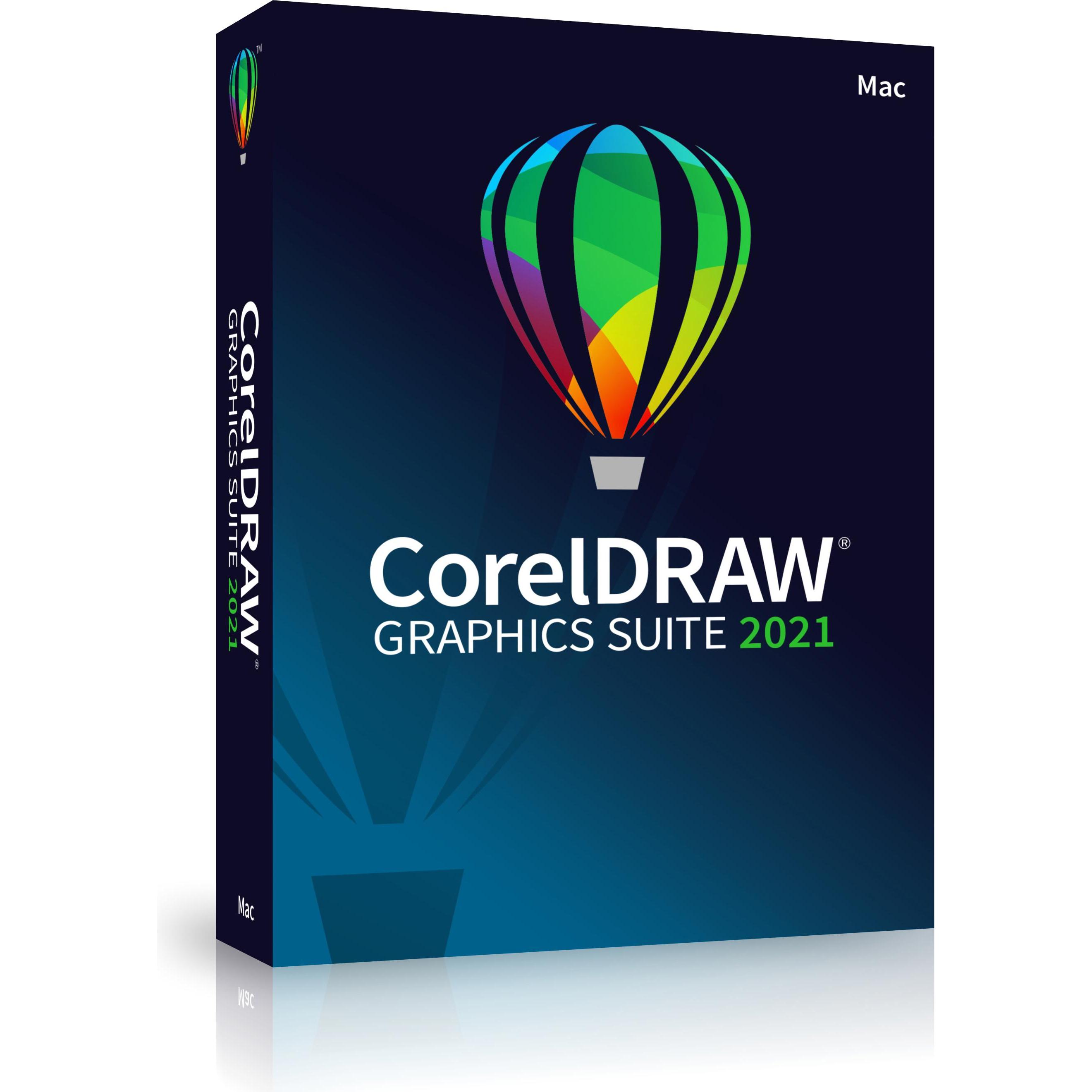 Corel Draw Graphics Suite 2021 Box, Vollversion, MAC - Galaxus