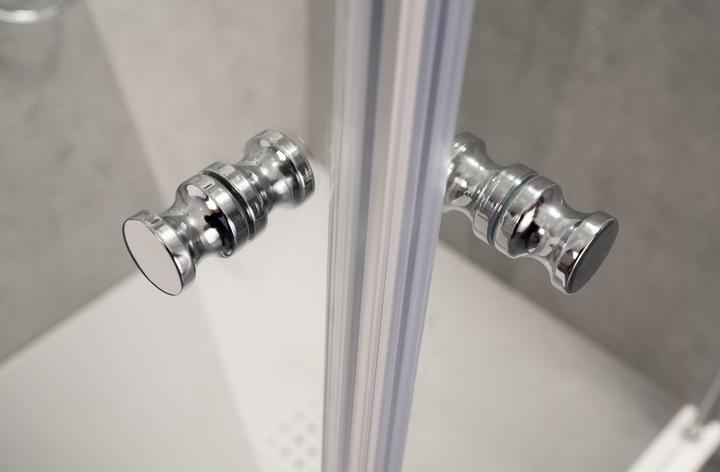 Dusbad Shower enclosure / shower enclosure Vital 2 two-part swing door ...