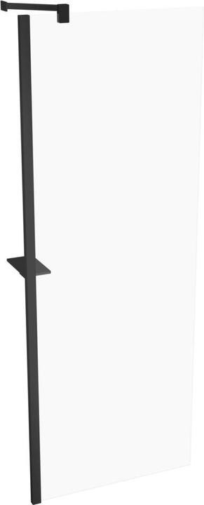 Hüppe Select+ side panel, stand-alone, stabilization bar, 8mm glass ...