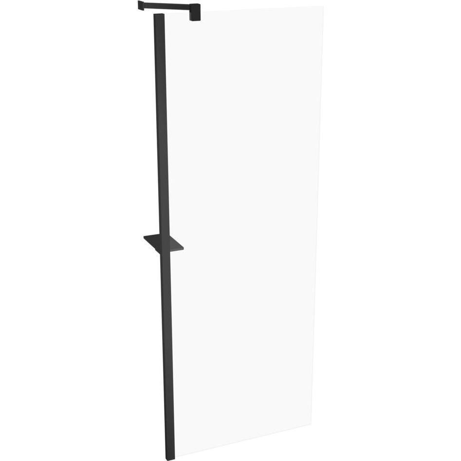 Hüppe Select+ side panel, stand-alone, stabilization bar, 8mm glass ...