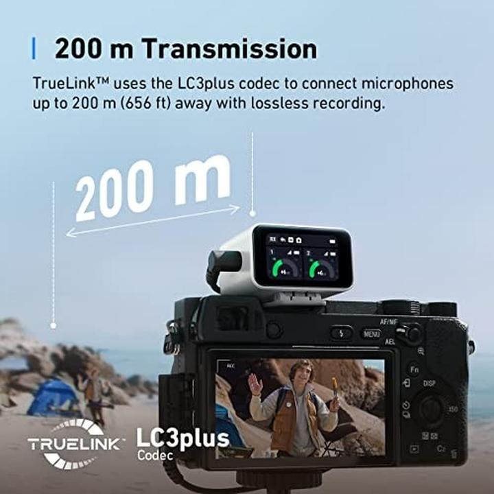 Anker AnkerWork M650 Wireless Lavalier Microphone, Professional Noise ...