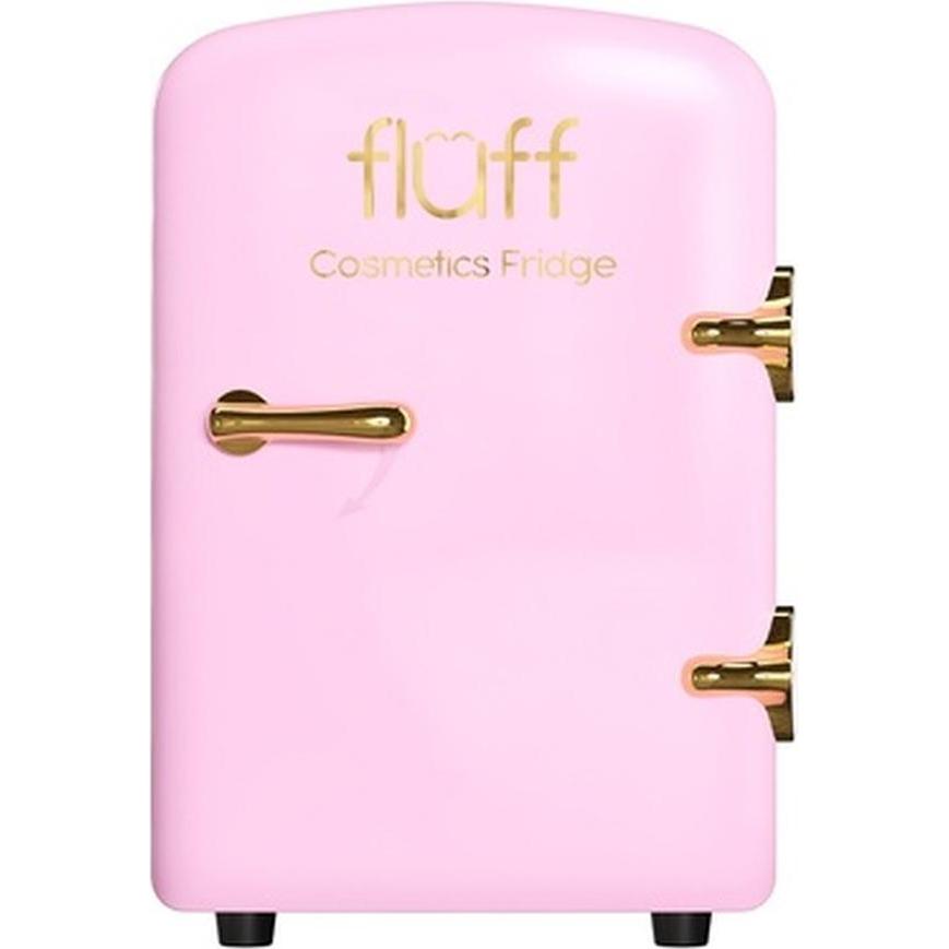 Fluff Cosmetics Fridge Cosmetic Fridge With Gold Logo Pink - Galaxus