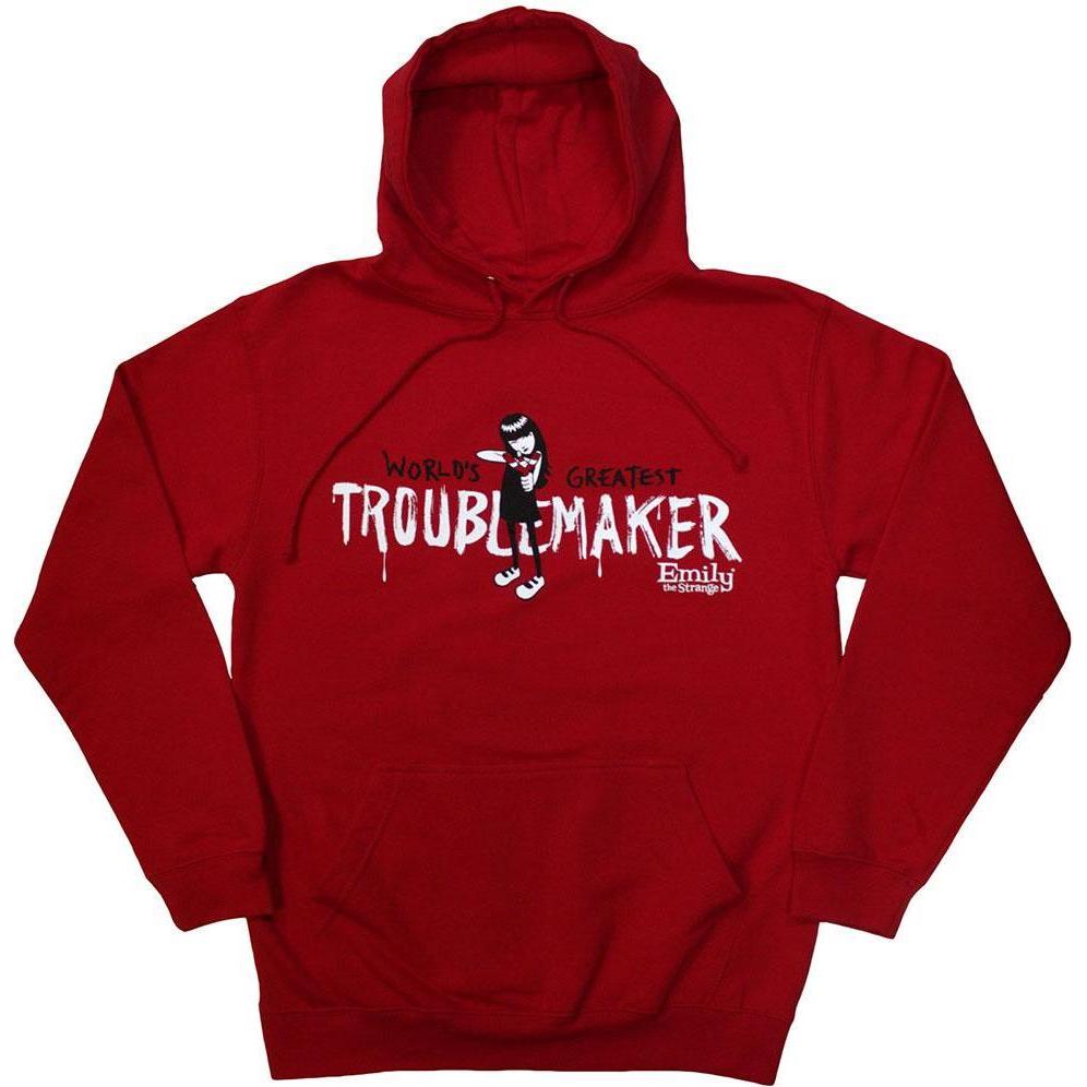 Emily the Strange Troublemaker Hoodie zum Überziehen (XL) - Galaxus