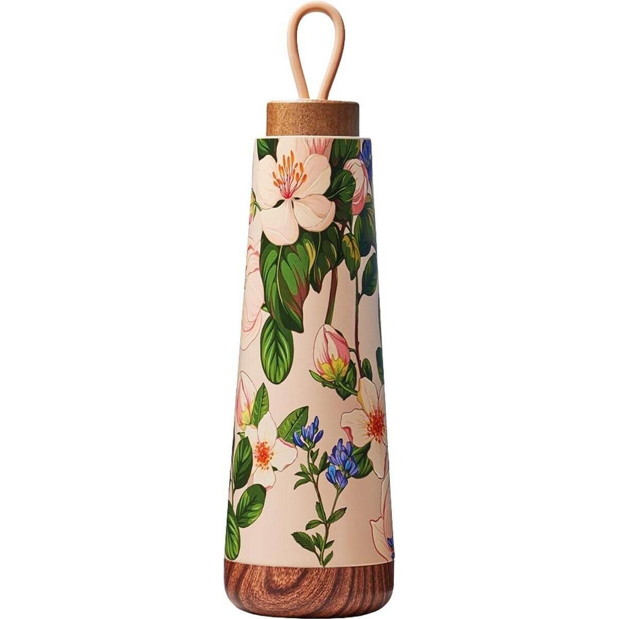 Chic.Mic BioLoco Thermosflasche Loop-Afternoon table 500 ml, Beige/Grün ...