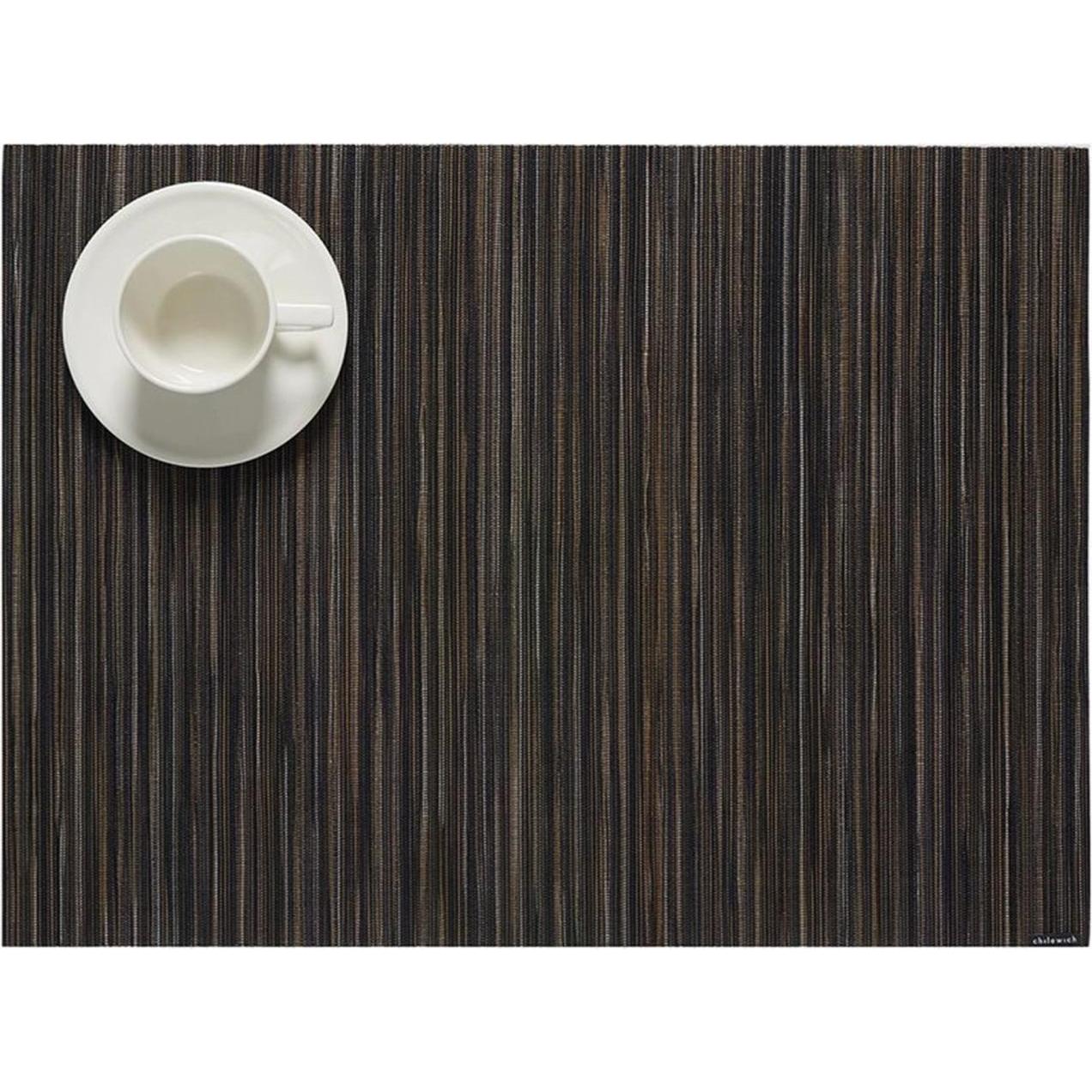 Chilewich Tischset RIB WEAVE nearly black (1 Stk., 48 x 36 cm) - Galaxus