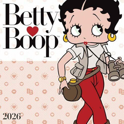 Carousel Calendars/Vista Print Betty Boop Square Wall Calendar 2026 - Digitec