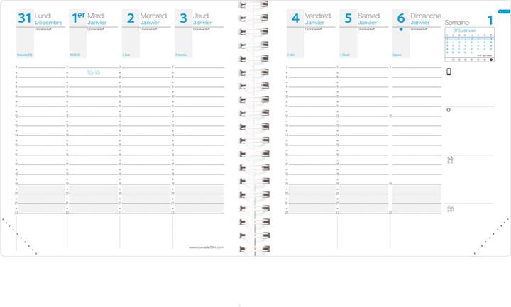 Quo Vadis Agenda Time&Life Medium - acheter sur Galaxus