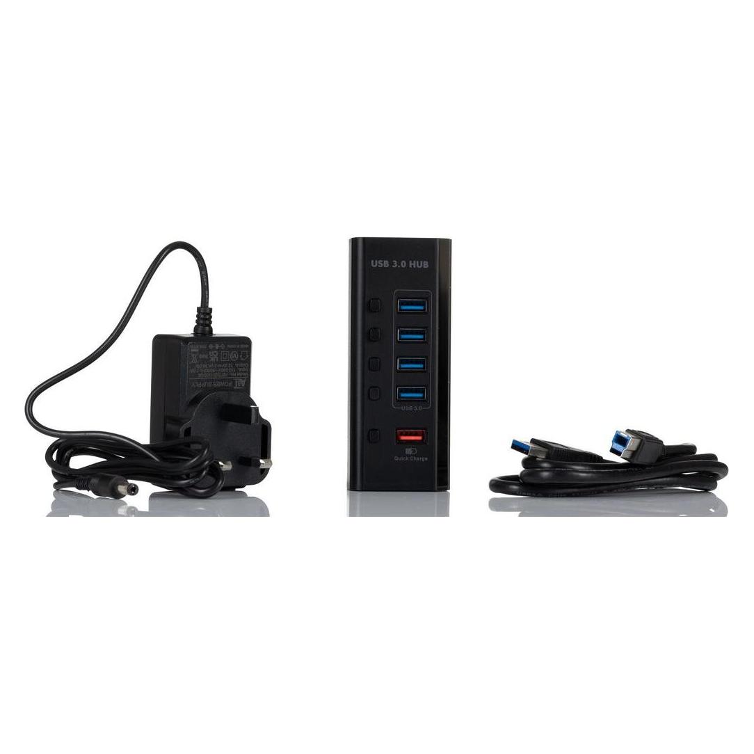 RS PRO 1 Port USB 3.0 USB A Hub, Mains Plug Power - buy at Galaxus