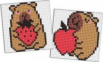 Ideyka Diamond Mosaic Kids - Capybara: Erdbeeren - kaufen bei Galaxus